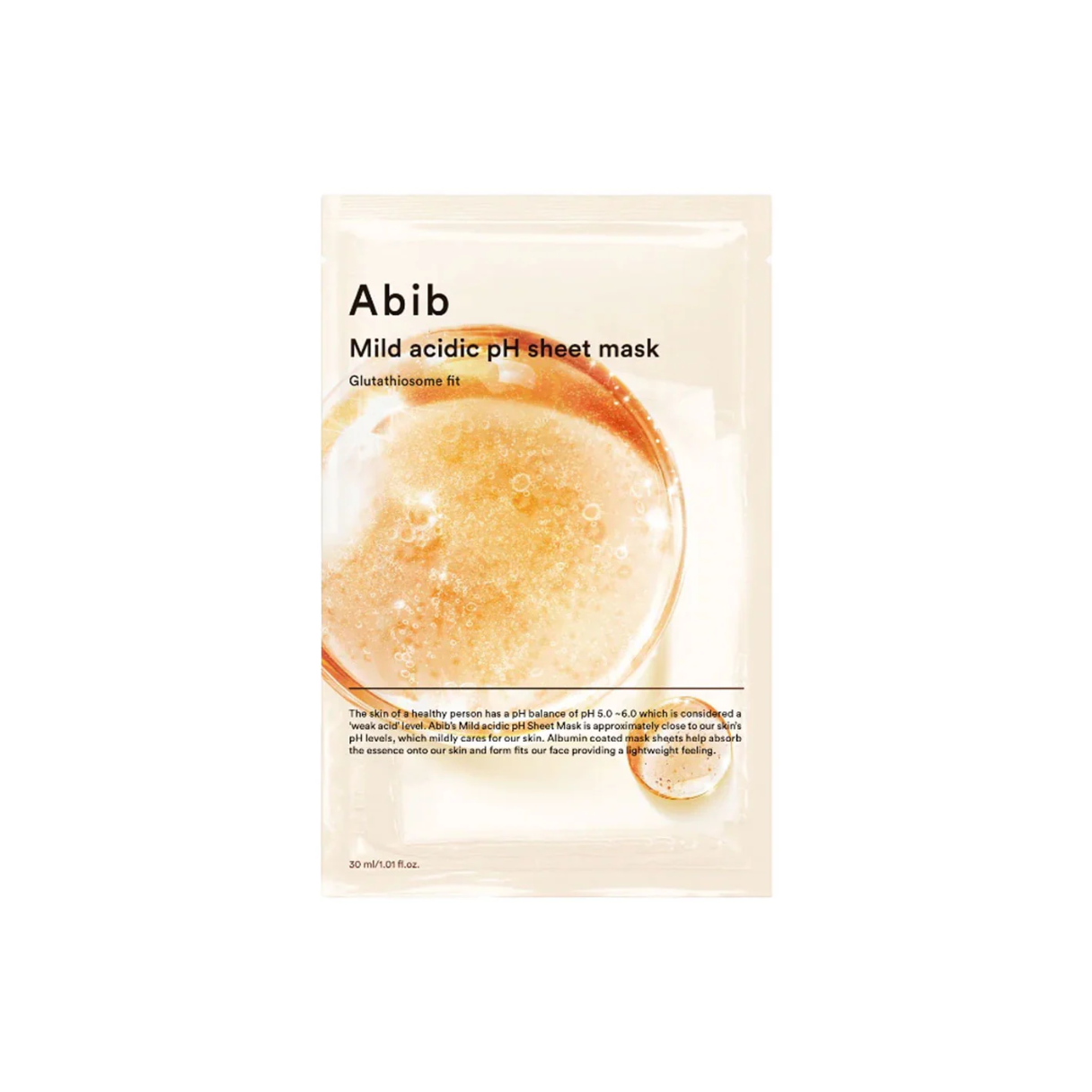 Abib - Mild Acid pH Sheet Mask Glutathiosome Fit online kaufen bei ...